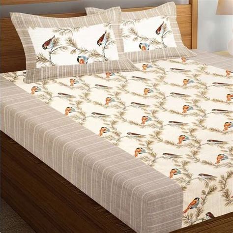 Bajaj Cotton Printed Bed Sheet Size Double At Rs 100 Piece In Panipat
