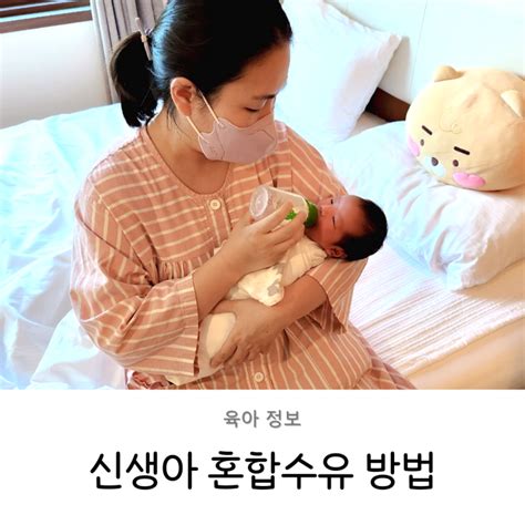 신생아 혼합수유 방법 분유 모유 수유량 시간 모유수유텀 네이버 블로그