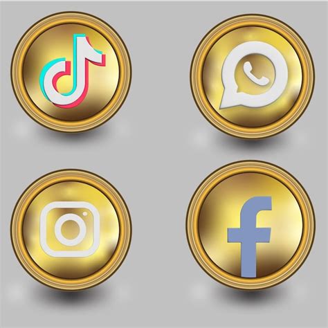 Facebook Icon Set социальные кнопки иконки социальных сетей Svg иконки