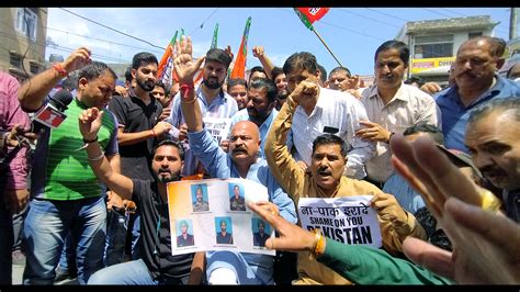 Protests Erupt Across Jammu Region Against Poonch Terror Attack