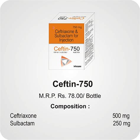 Ceftin 750 Injection Medibyte A Division Of Dr Kumars Pharmaceuticals