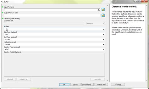 Arcpy Shapefile Buffer Assigning To Each Buffer A Different Length