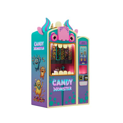 Candy Monster Robotic Vending Machine