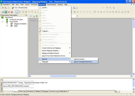 Informatica Creating A Scd Type 2 Mapping Using The Informatica Powercenter Mapping Wizard