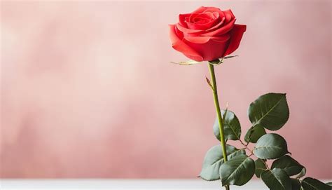 Premium Photo Photo Fresh Wonderful Red Rose Generator By Ai