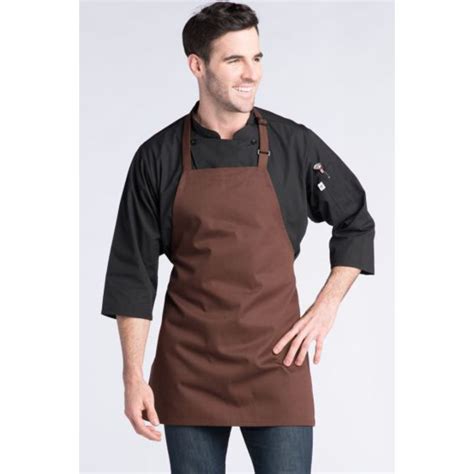 Uncommon Threads Bib Apronsbrownone Size Bib Aprons