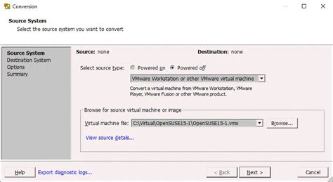 Performing P2V And V2V Migration With VMware Converter