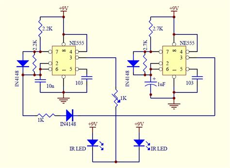 Final Year Project Circuit Of Obstacle Sensor