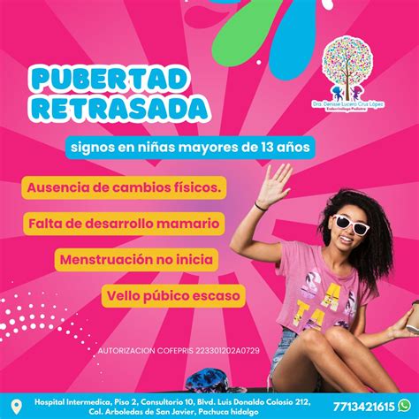 ⏳¿pubertad Retrasada En Tu Pequeña Reconocer Las Señales Es Clave Si A Los 13 Años No Se