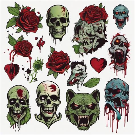 Zombie Bite Tattoos Tattoos Depicting Zombie Bite Marks