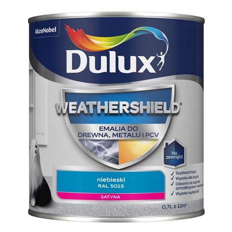 Dulux Weathershield Emalia Do Drewna Metalu I Pcv 07l Ral 5015