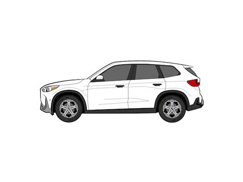 Premium Vector White Suv Car In White Background Vector