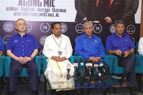 Naratif Baru Pembangkang Putar Belit Ucapan Zahid Rasmi Agm Mic Vigneswaran Akhbar Rakyat