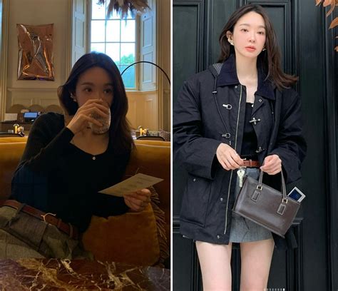 우윳빛 피부의 원조 얼짱답네다비치 강민경 가을 여자 그 자체