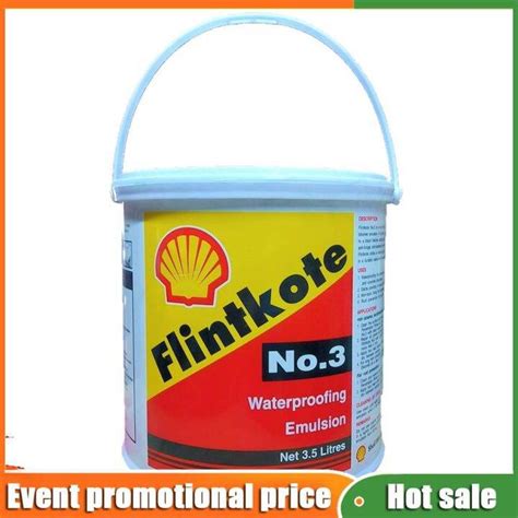 Shell Flintkote Waterproofing Emulsion No 3 3 5l Lazada Ph
