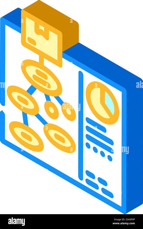 Use Case Analysis Isometric Icon Vector Use Case Analysis Sign