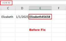 Fixing Common Errors When Combining Columns In Excel Software Testing Tutorials