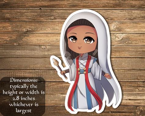 Queen Kayla Bin Kroog Sticker Mega Chibi