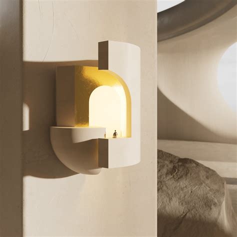 Dcw éditions Soul Story 2 Plaster Wall Light