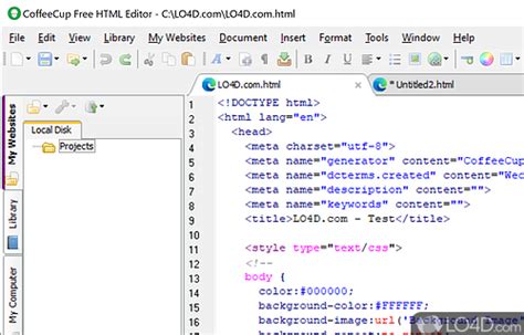the free html editor download