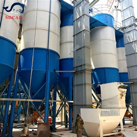 Sdcad Customized Carbide Slag Bolted Cement Powder Storage Cement Silos