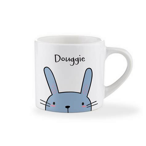 Cute Personalised Easter Bunny Mini Mug Various Colours Unique T Choose From Six