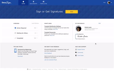 docusign 101 esignature signing tutorial docusign