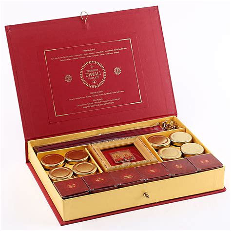 Buysend Complete Lakshmi Ganesha Diwali Pooja Box Online Fnp