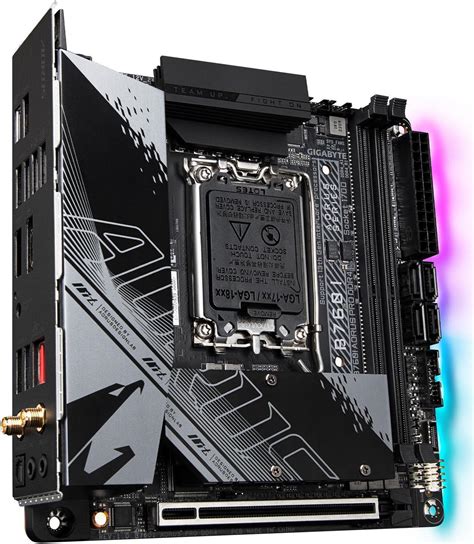 Gigabyte B760i Aorus Pro Ddr4 Lga 1700 Intel B760 Mini Itx Motherboard