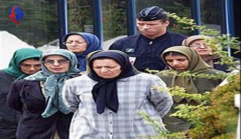 عکس بازداشت مریم رجوی در فرانسه