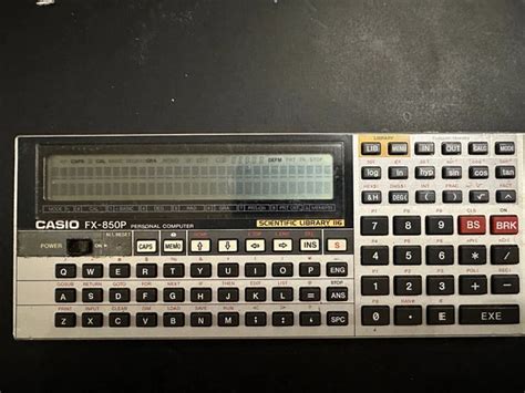 Casio Fx 850p Calculatrice Scientifique Programmable Vintage Eur 70 00 Picclick Fr