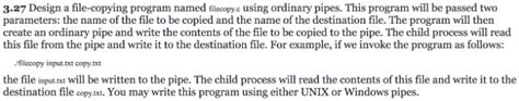 Solved 327 Design A File Copying Program Named Filecopyc