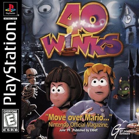 40 Winks Playstation 40 Winks Mini Games