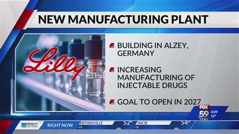 Eli Lilly Announces Plans To Build Billion Dollar Facility In Germany