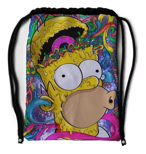 Tula Deportiva Impermeable Homero Simpson