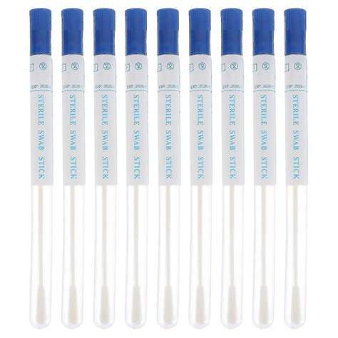 50 Sets Disposable Collection Swabs Sterile Swabs Lab Swab Sampling Accessory Fruugo Uk