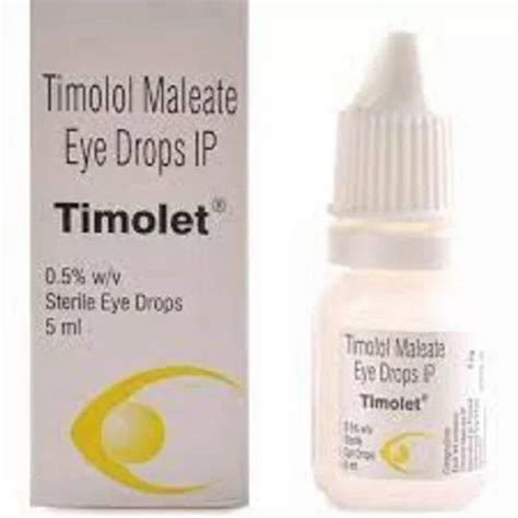 Timolol Timolet Eye Drops Packaging Type Bottle Packaging Size 5 Ml At Rs 75 Piece In Nagpur