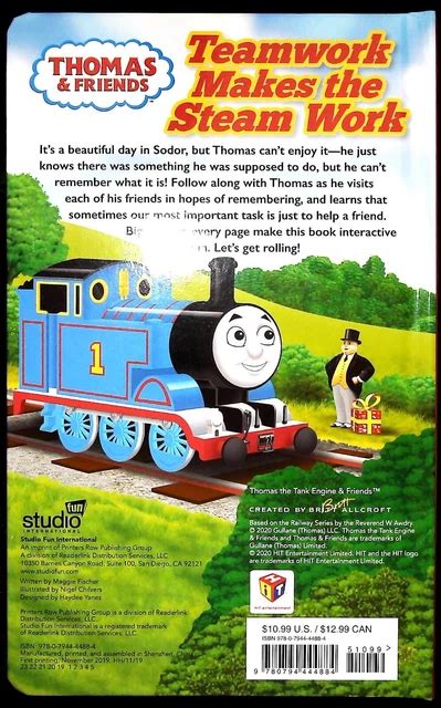 Thomas And Friends Teamwork Makes The Steam Work Deluxe Guess Who