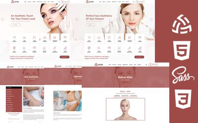 Este Beauty Salon Html5 Css3 Theme Website Template