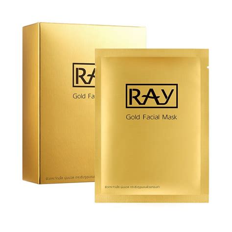 Ray 泰國ray蠶絲面膜金色 10片盒 Hktvmall 香港最大網購平台