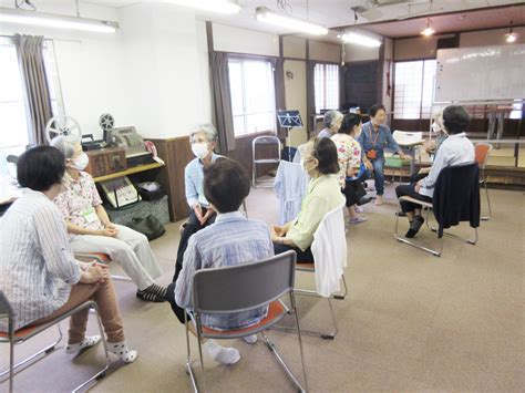認知症予防教室回想法 6 22木都福祉会館 名古屋市認知症予防リーダー回想法ページ