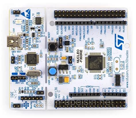 Купити stm32 nucleo f303re stm32f303ret6 arm cortex m4 ціна 955