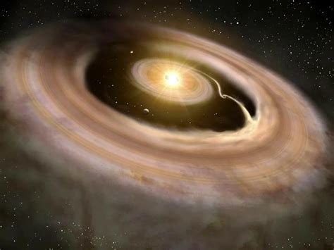 Direct Infrared Image Of The Protoplanetary Disk Around A Young Star