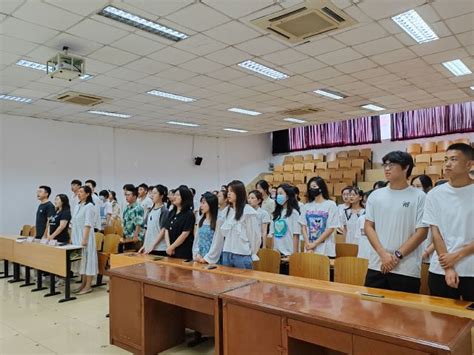 化生学院举行暑期“三下乡”社会实践活动出征仪式