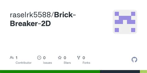GitHub Raselrk Brick Breaker D