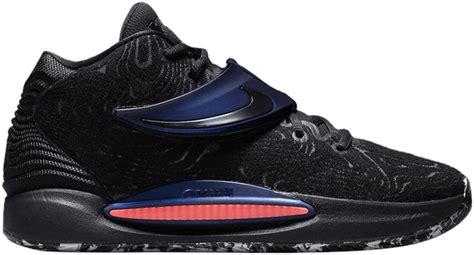 Nike Kd 14 Black Laser Crimson Dc9379 001 Dc9380 001 Novelship