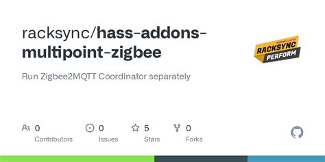 Github Racksync Hass Addons Multipoint Zigbee Run Zigbee2mqtt Coordinator Separately