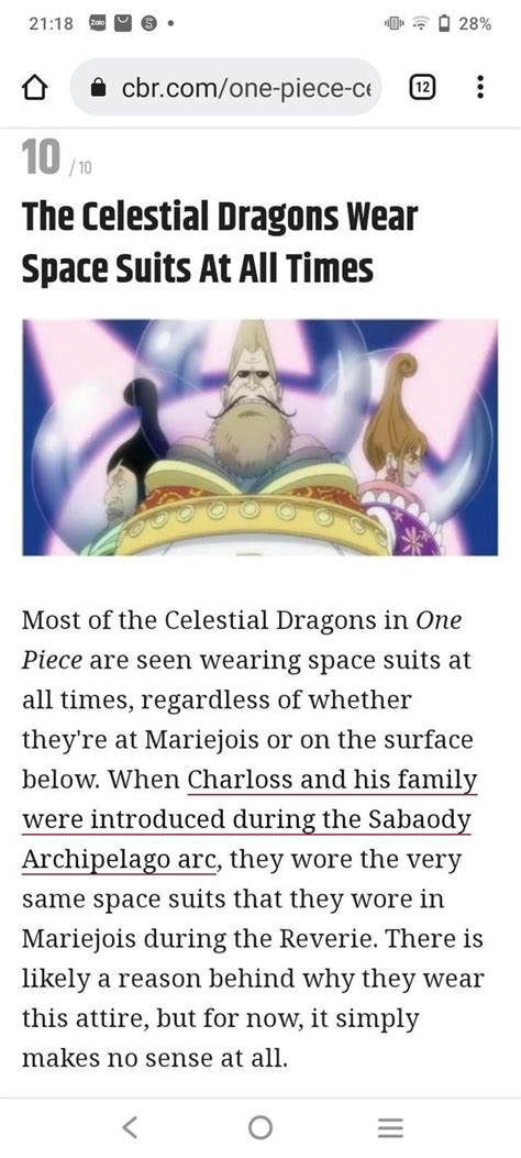 2118 Be 28 10 10 The Celestial Dragons Wear Space Suits At All Times