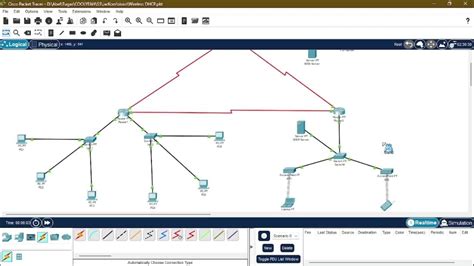 Simulasi Wireless Connection And Dhcp Server Cisco Packet Tracer Mata