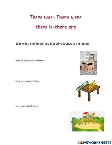 There Is There Free Interactive Worksheets 1606193